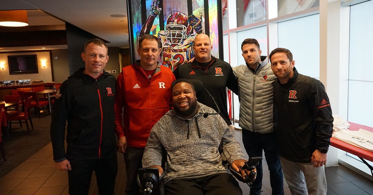 Eric LeGrand Vlog | Rutgers Athletics Meeting | Resolution Promotions